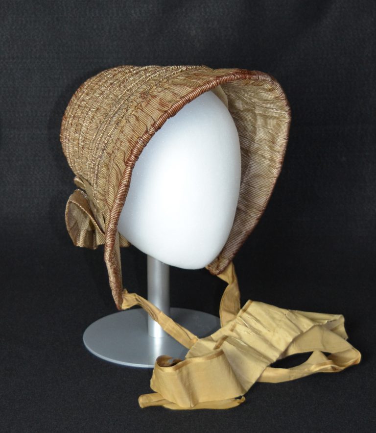 John Jay Homestead • Silk Cottage Bonnet