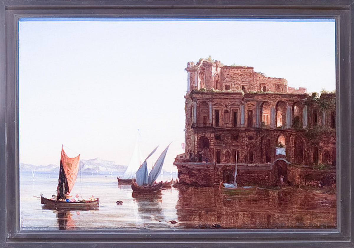 John Jay Homestead • Palazzo della Regina Giovanna, Naples by Thomas Cole